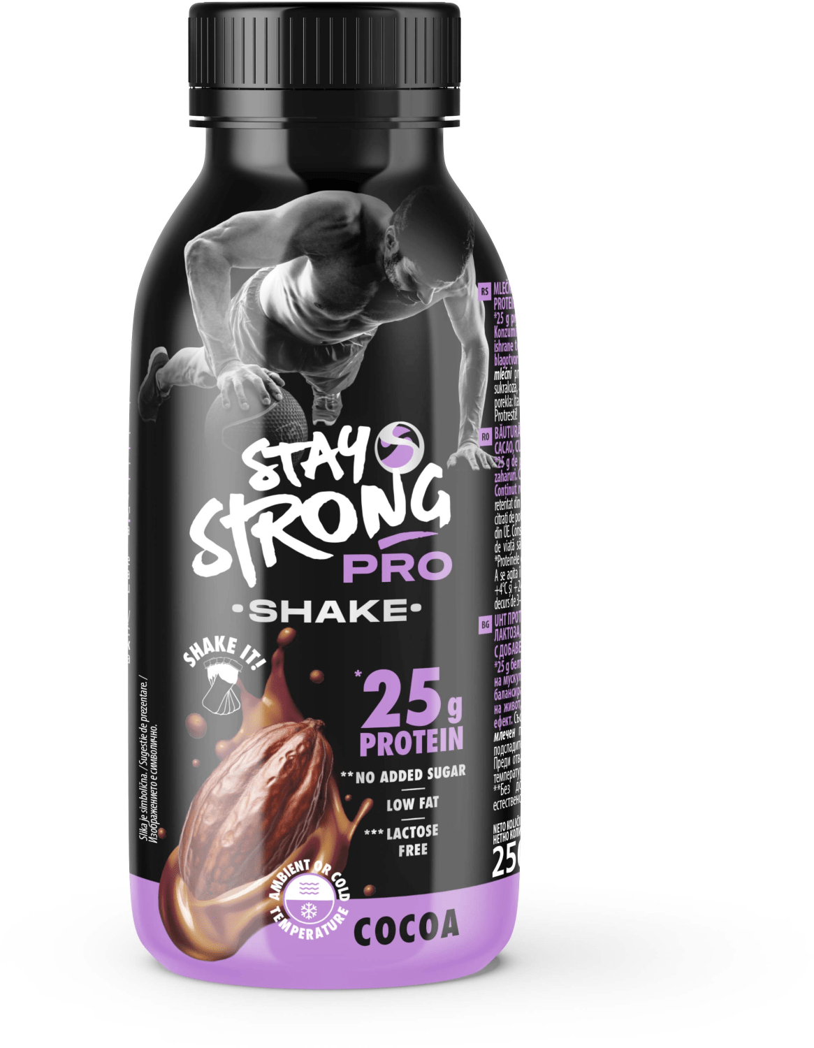 STAY STRONG proteinski šejk cocoa 250ml - Cenoteka
