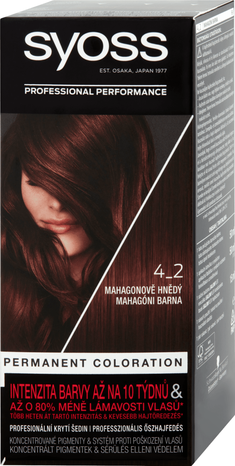 SYOSS Professional Performance farba za kosu 4.2 mahagony brown - Cenoteka