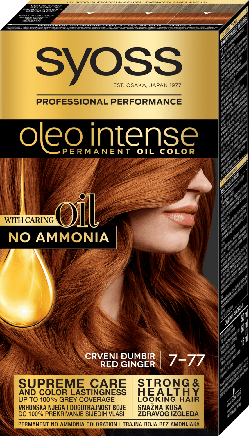 SYOSS Oleo Intense farba za kosu 7.77 red ginger - Cenoteka