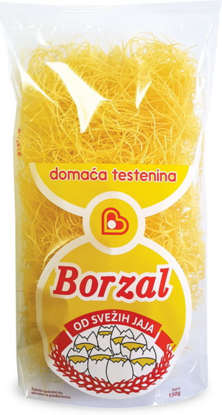 Testenina BORZAL fida raščupana 150g - Cenoteka