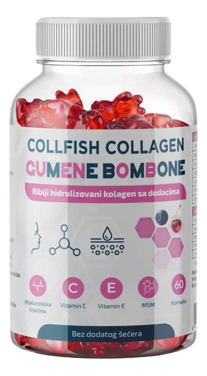 TOP FOOD Collfish gumene bombone 120g - Cenoteka