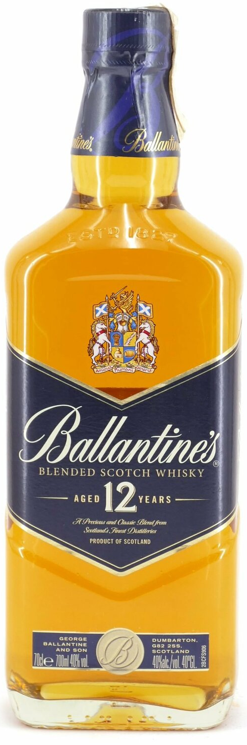 Viski BALLANTINES 12 y.o 0,7l - Cenoteka