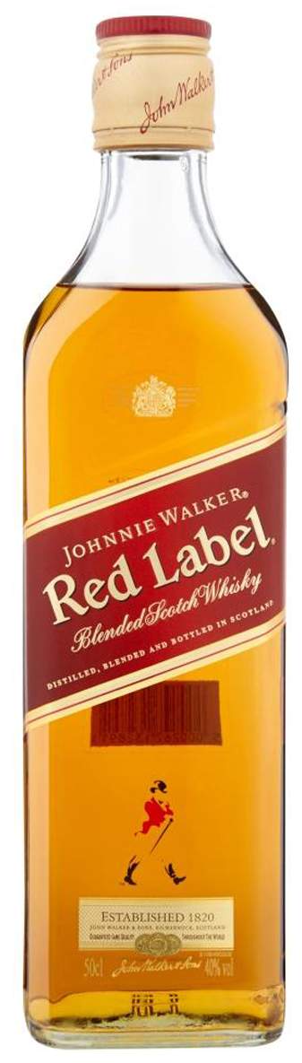 Viski JOHNNIE WALKER Red label 0,5l - Cenoteka