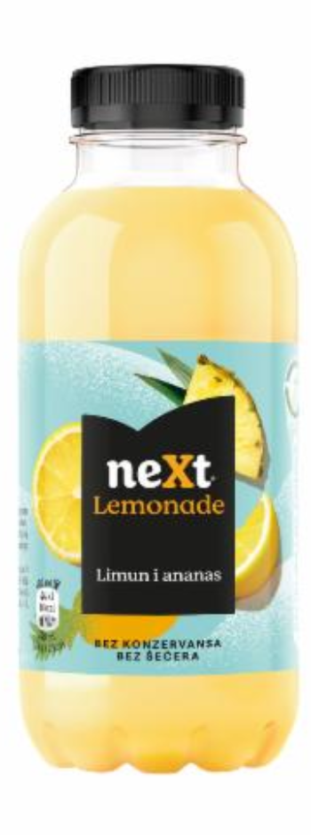 NEXT Lemonade limun ananas 400ml - Cenoteka