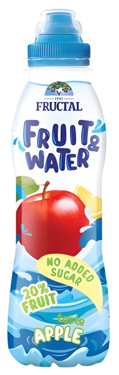 Voda aromatizovana FRUCTAL jabuka 400ml - Cenoteka