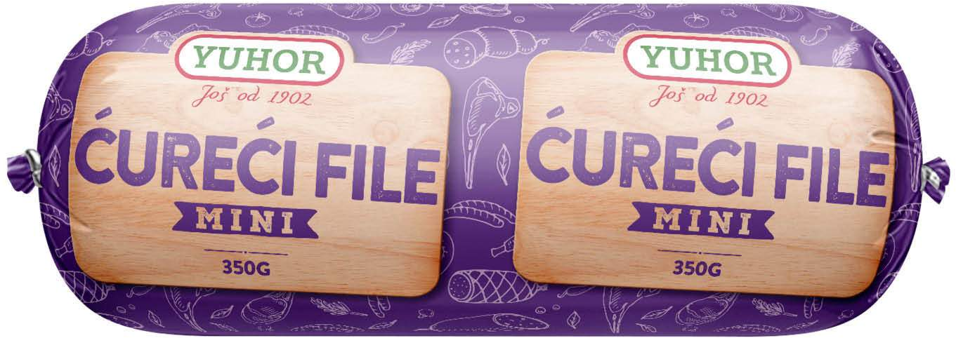 Yuhor ćureći file u crevu mini 350g - Cenoteka