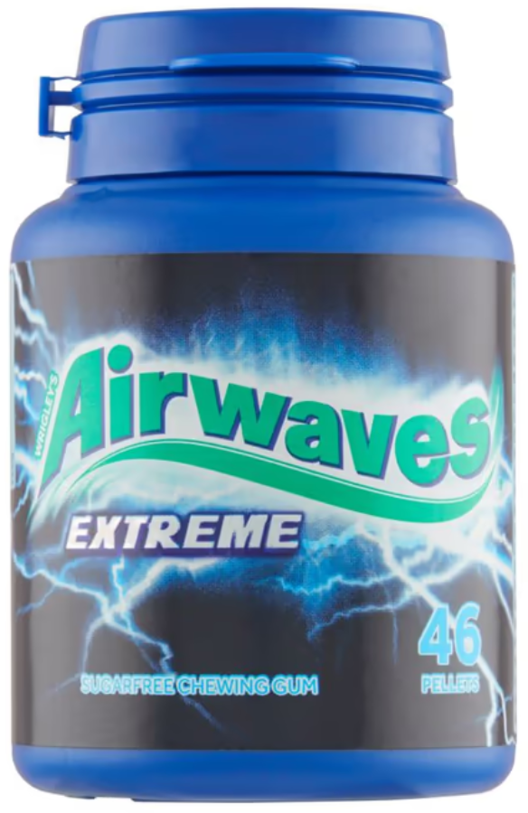 Žvake AIRWAVES Extreme 60g - Cenoteka