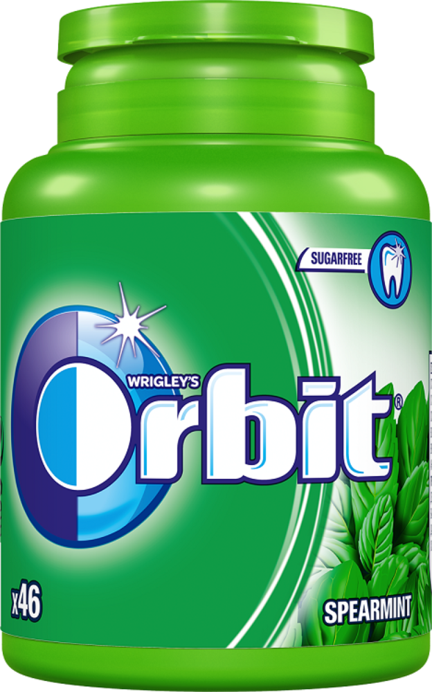 Žvake ORBIT spearmint 46kom - Cenoteka