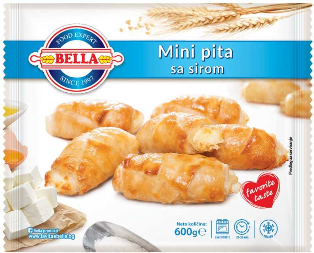 BELLA mini pite sa sirom 600g - Cene i Akcije