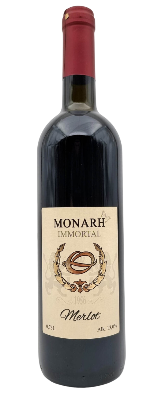 Crno vino PIK OPLENAC Monarh Merlot 0,75l - Cenoteka