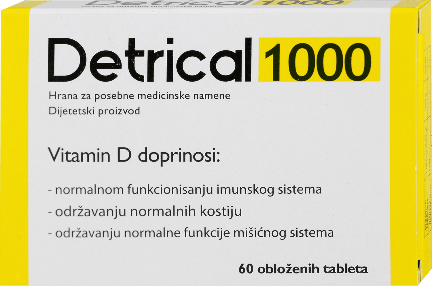 DR THEISS Detrical 1000 IU 60kom - Cenoteka