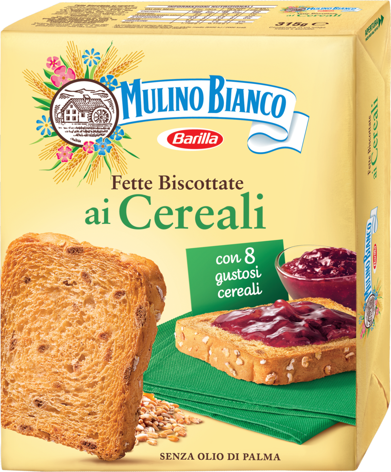 Dvopek BARILLA mulino bianco 8 žitarica 315g - Cene i Akcije