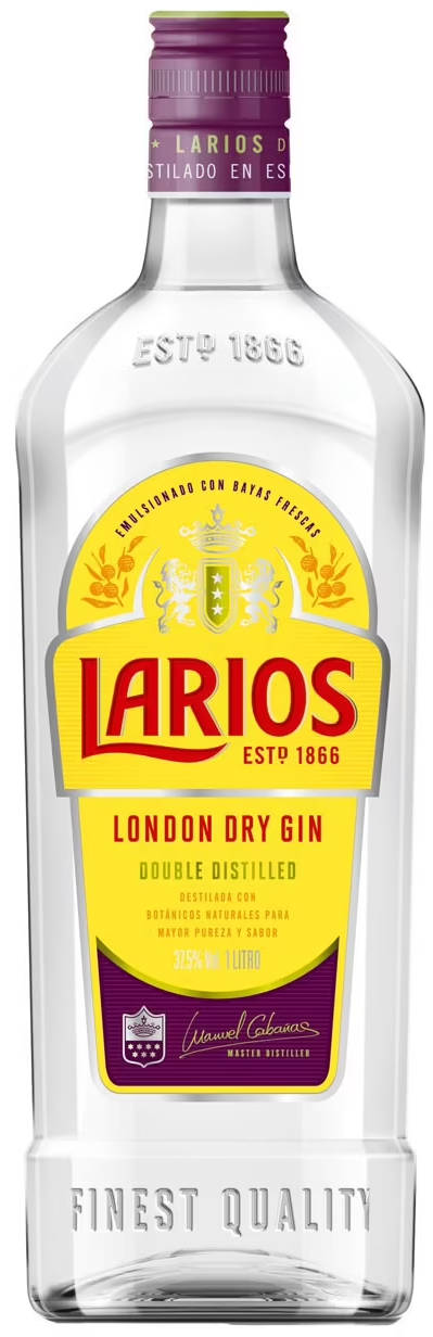 Džin LARIOS dry 1l - Cenoteka
