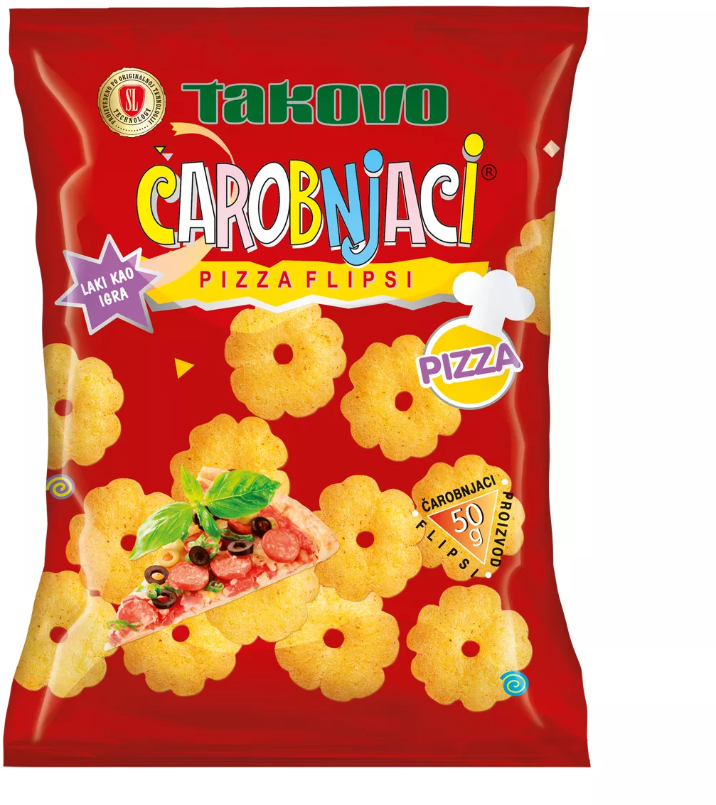 Flips SWISSLION Čarobnjaci pizza 50g - Cenoteka
