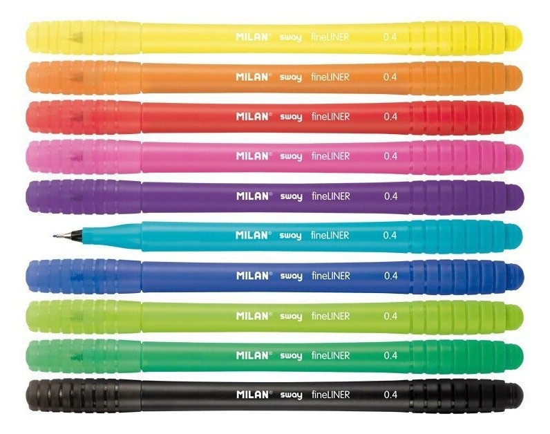 Flomasteri MILAN finelineri 10kom - Cenoteka