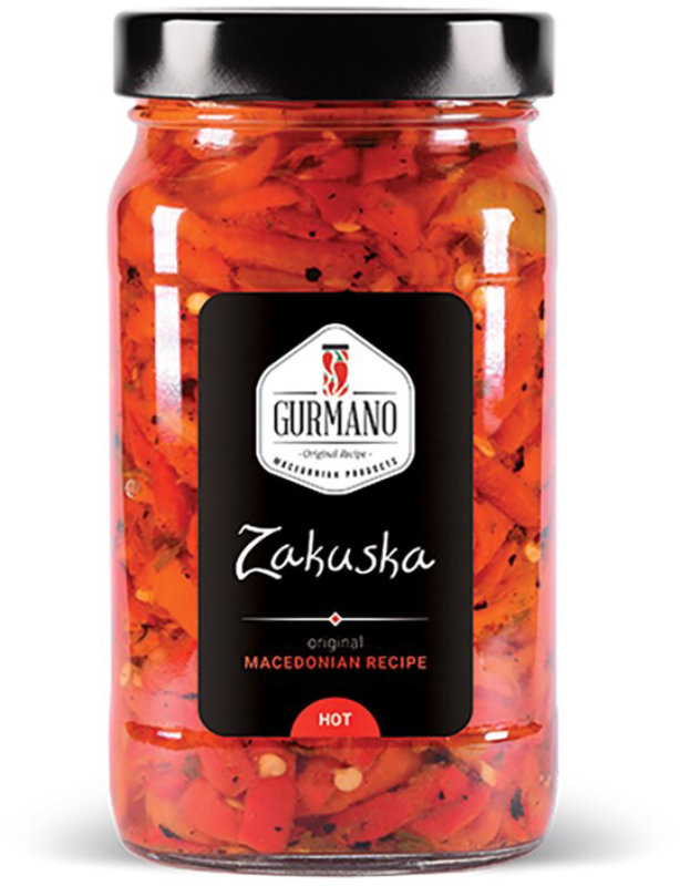 Zakuska GURMANO ljuta 490g - Cenoteka