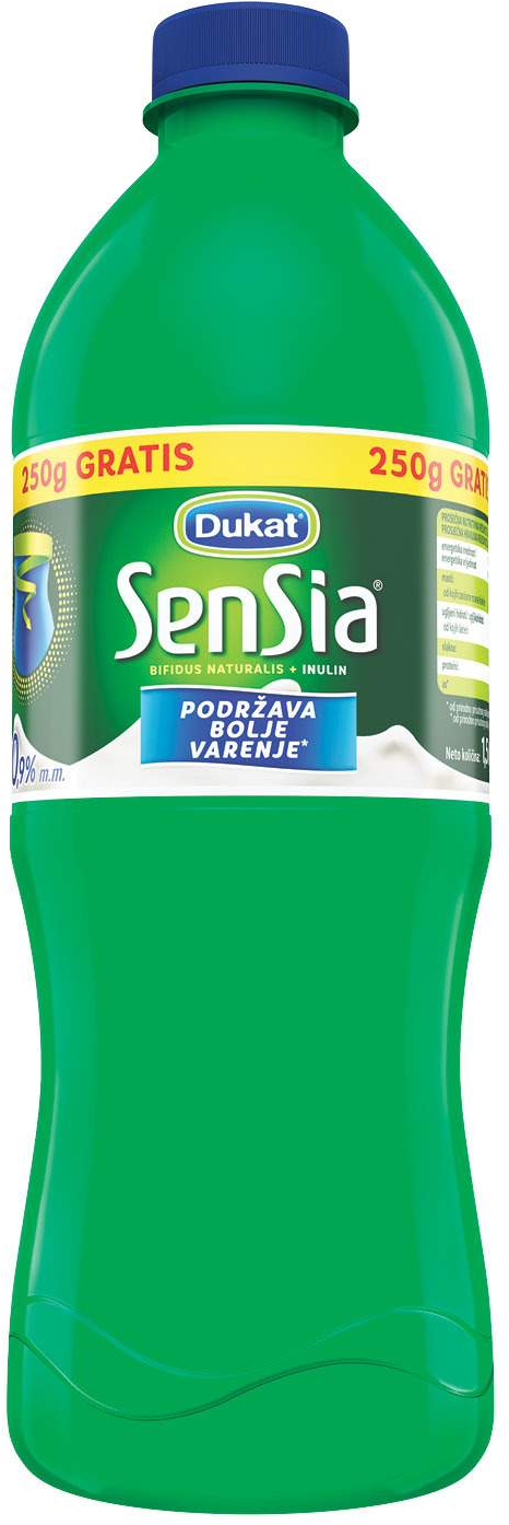 Jogurt DUKAT probiotik sensia 0,9%mm 1,5kg + 250g gratis - Cenoteka