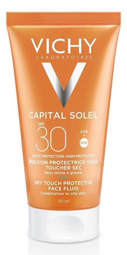 Krema za sunčanje VICHY ideal soleil dry touch finish SPF30 50ml - Cenoteka
