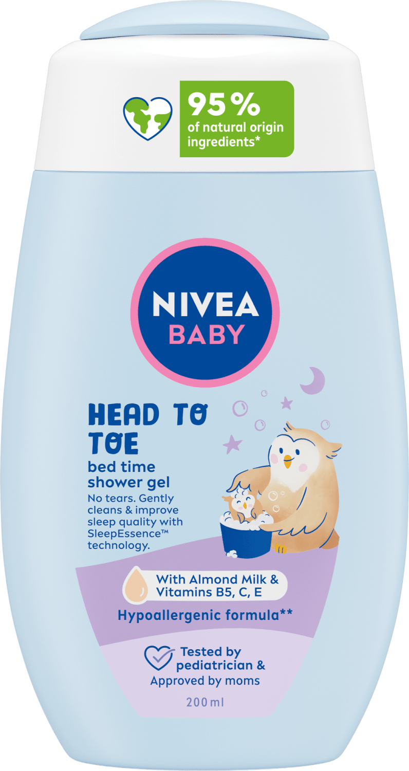 Kupka NIVEA Baby head to toe bed time 200ml - Cenoteka