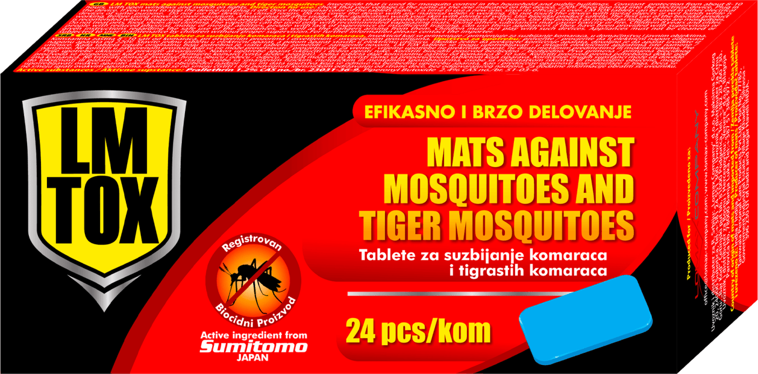 LM TOX tablete sa alu folijom protiv komaraca 24kom - Cenoteka