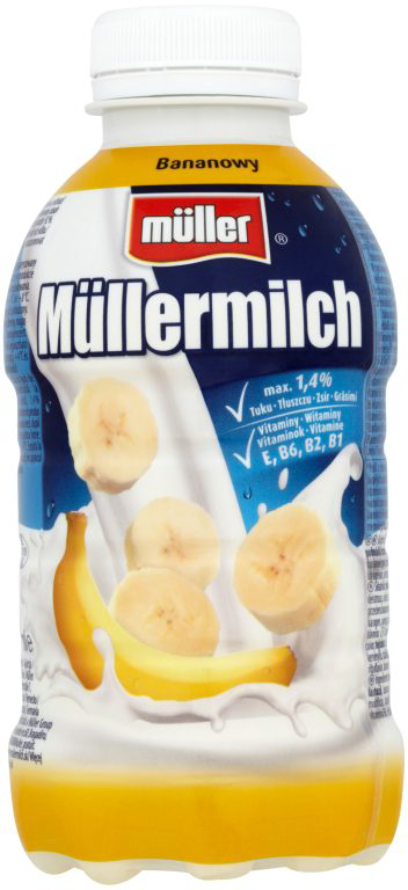 MULLER proteinski napitak banana 400g - Cenoteka