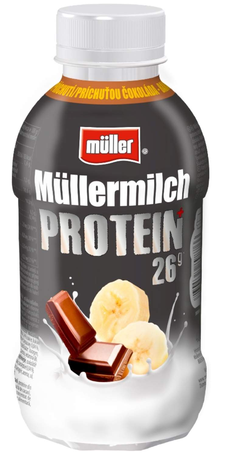MULLER proteinski napitak vanila čokolada banana 400g - Cenoteka