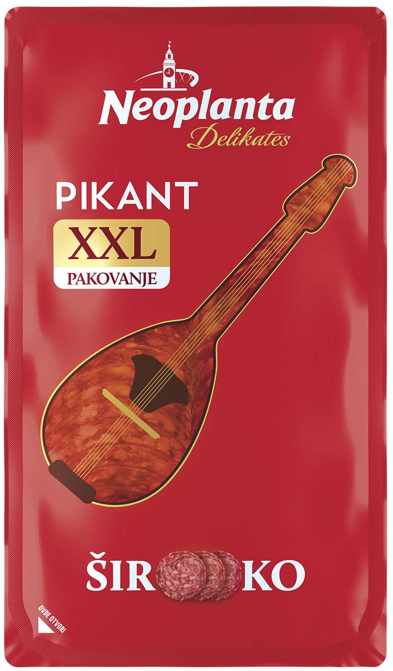 NEOPLANTA fruštuk kobasica pikant slajs 200g - Cenoteka