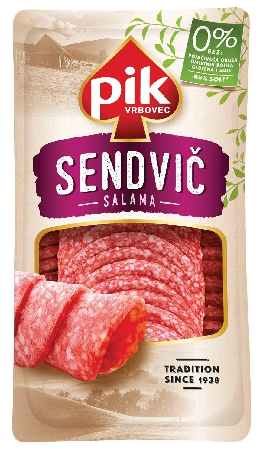PIK sendvič kobasica slajs 100g - Cenoteka
