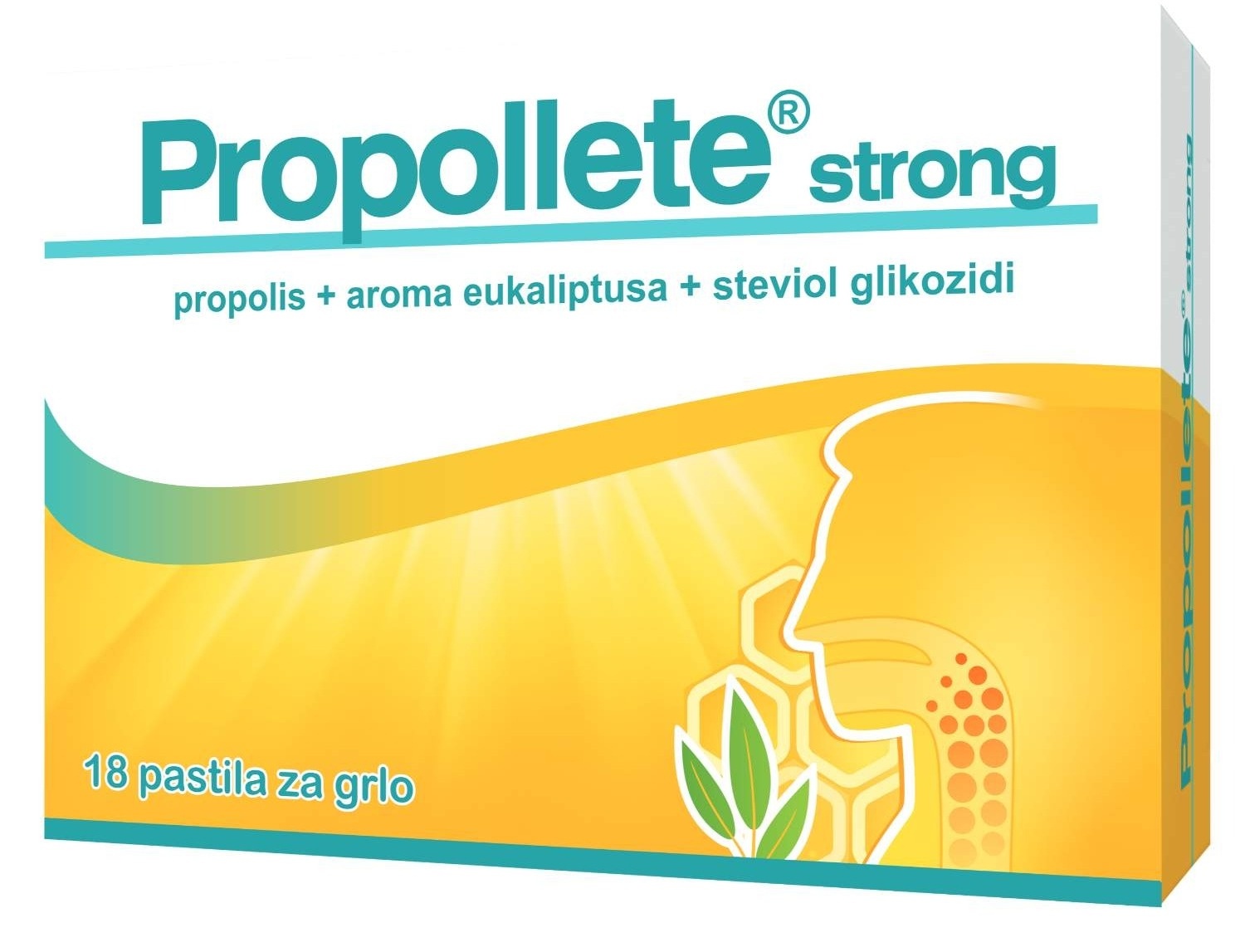 PROPOLLETE strong pastile za grlo 18kom - Cenoteka