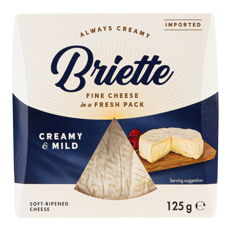 Sir CAMEMBERT briette bela plesan creamy & mild 125g - Cenoteka