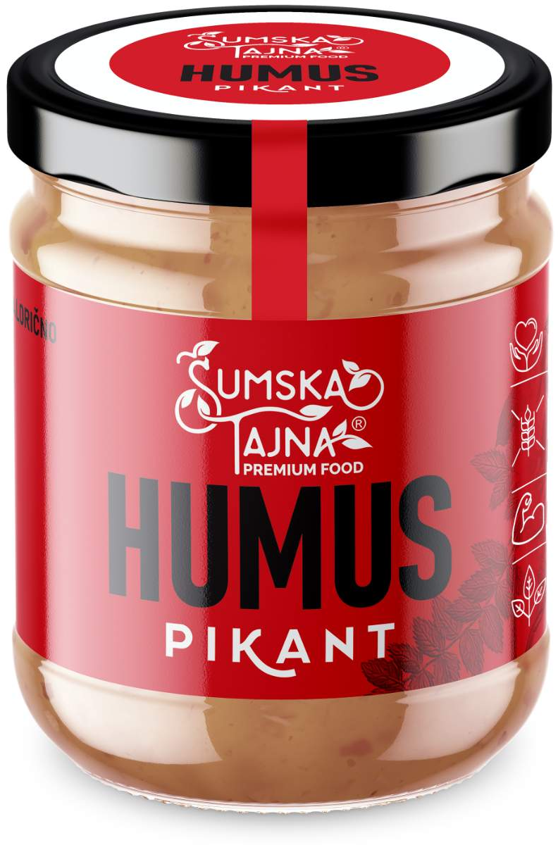 ŠUMSKA TAJNA Humus pikant 175g - Cenoteka