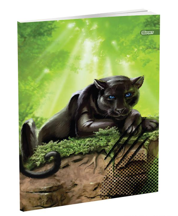 Sveska A4 SPIRIT linije animal 52lista 1kom - Cenoteka