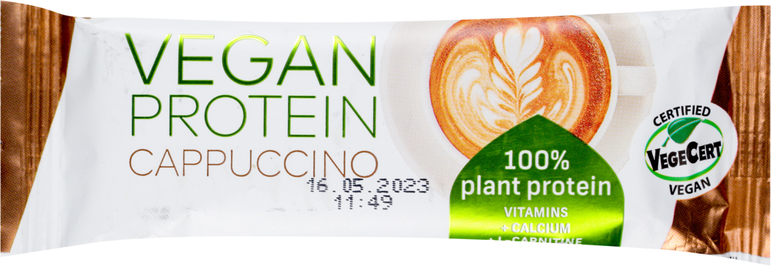 TEKMAR proteinski bar cappuccino vegan 40g - Cene i Akcije