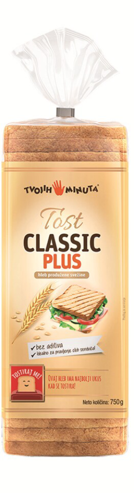 Tost classic plus TVOJIH 5 MINUTA 750g - Cene i Akcije