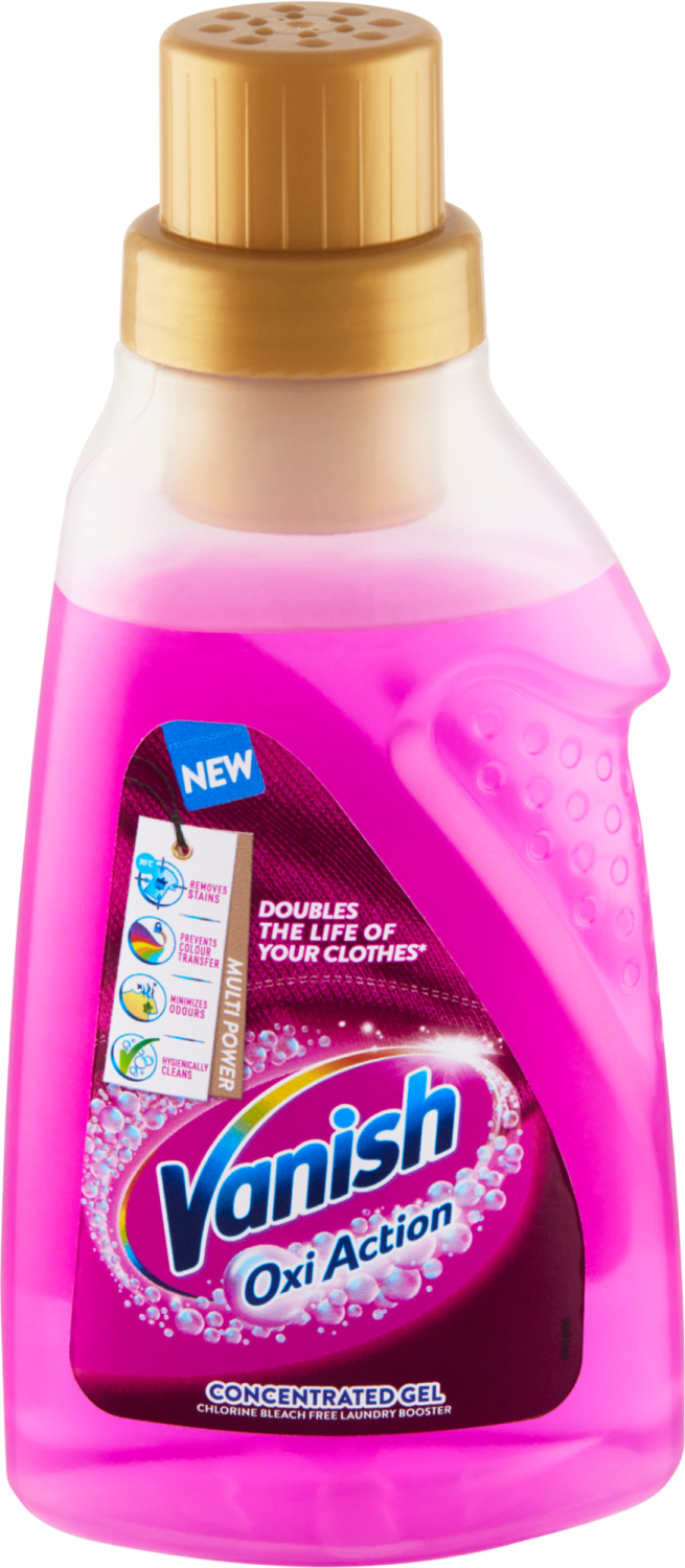 VANISH Oxi action color gel za uklanjanje fleka 500ml - Cenoteka