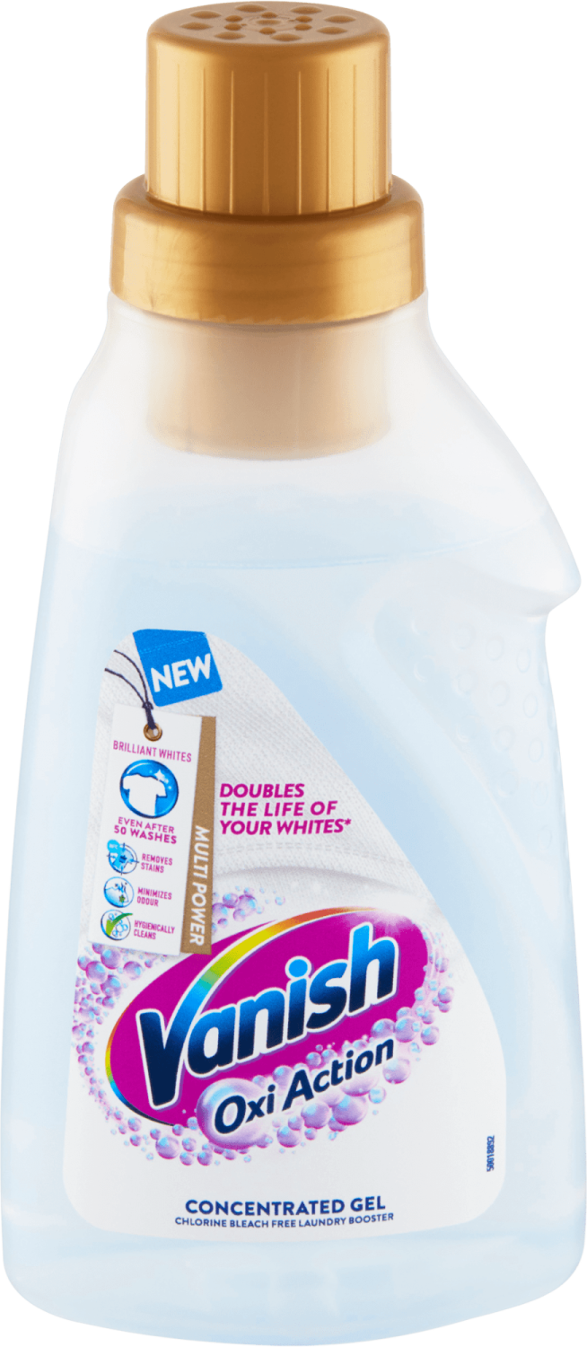 VANISH Oxi action white gel za uklanjanje fleka 500ml - Cenoteka