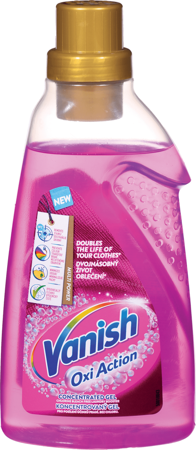 VANISH pink gel za uklanjanje fleka 750ml - Cenoteka