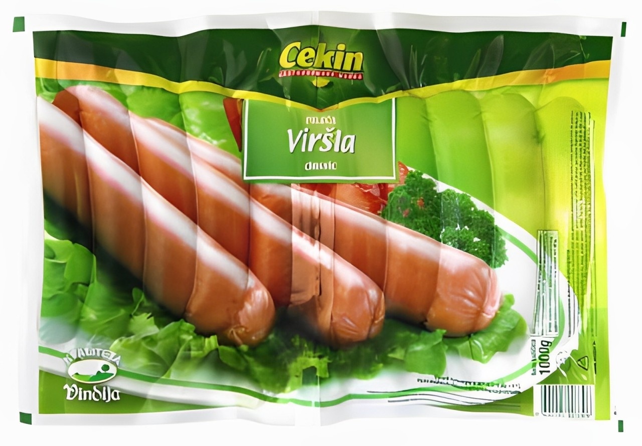 Viršle CEKIN pileća classic 1kg - Cenoteka