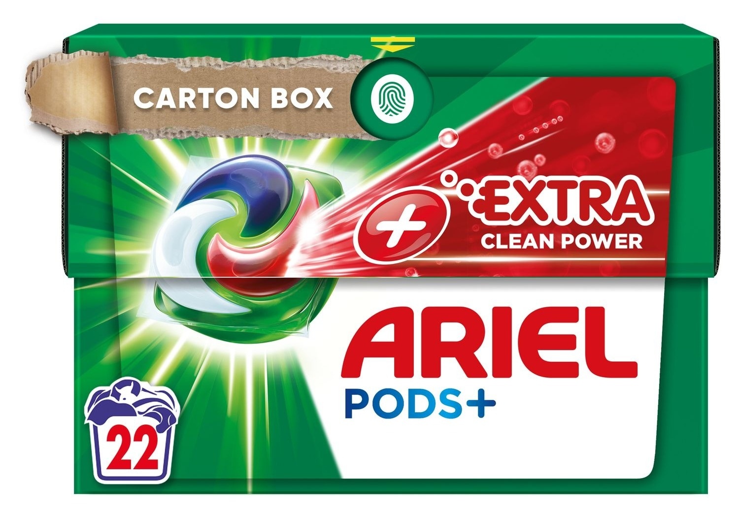 ARIEL pods +extra clean power kapsule za pranje veša 22kom - Cenoteka