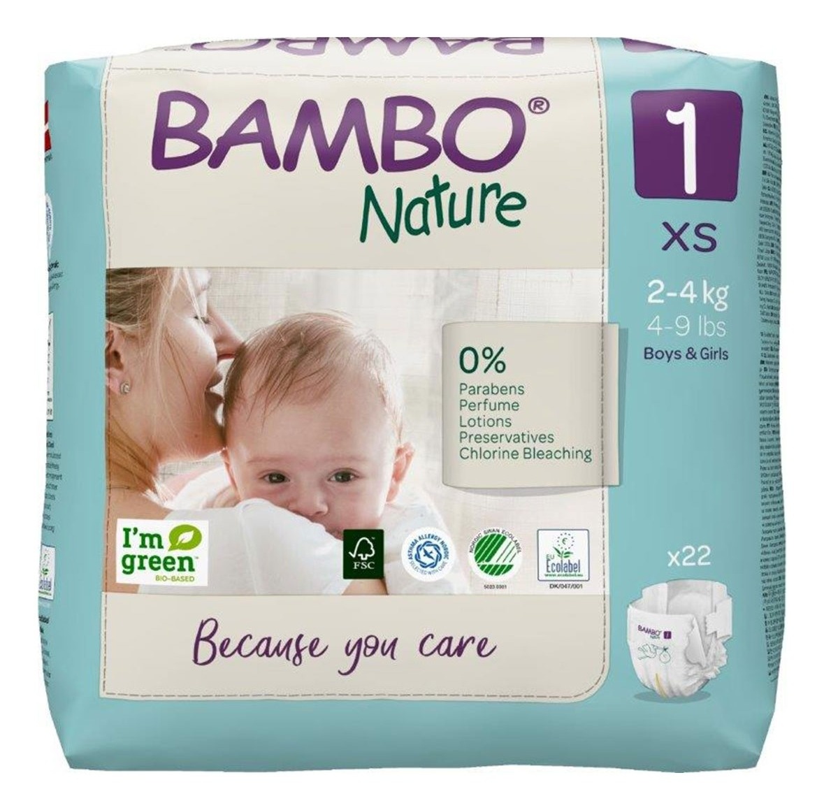 BAMBO Nature Eco 1 22kom - Cenoteka