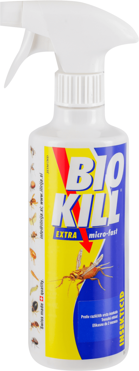 BIO KILL extra micro fast insekticid u spreju 500ml - Cenoteka