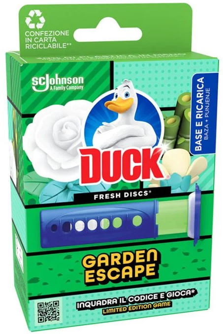 DUCK WC osveživač disc garden escape 36ml - Cenoteka