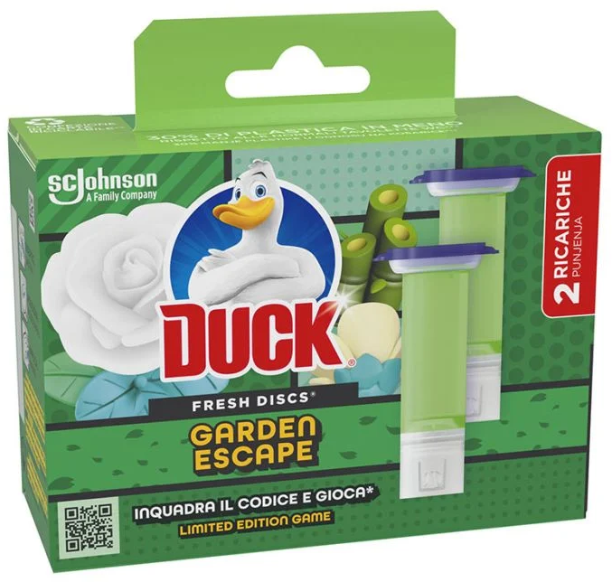 DUCK WC osveživač disc garden escape 72ml - Cenoteka