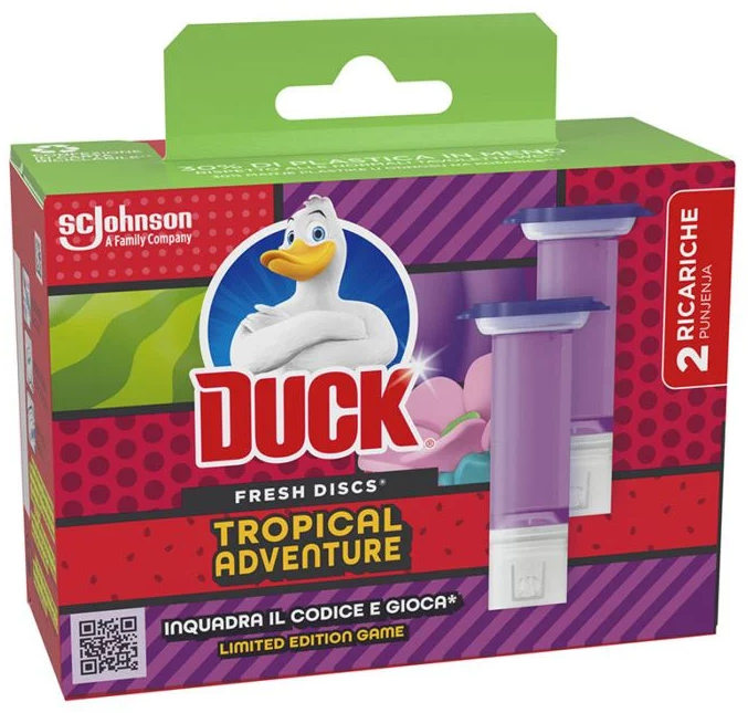 DUCK WC osveživač disc tropical adventure 72ml - Cenoteka