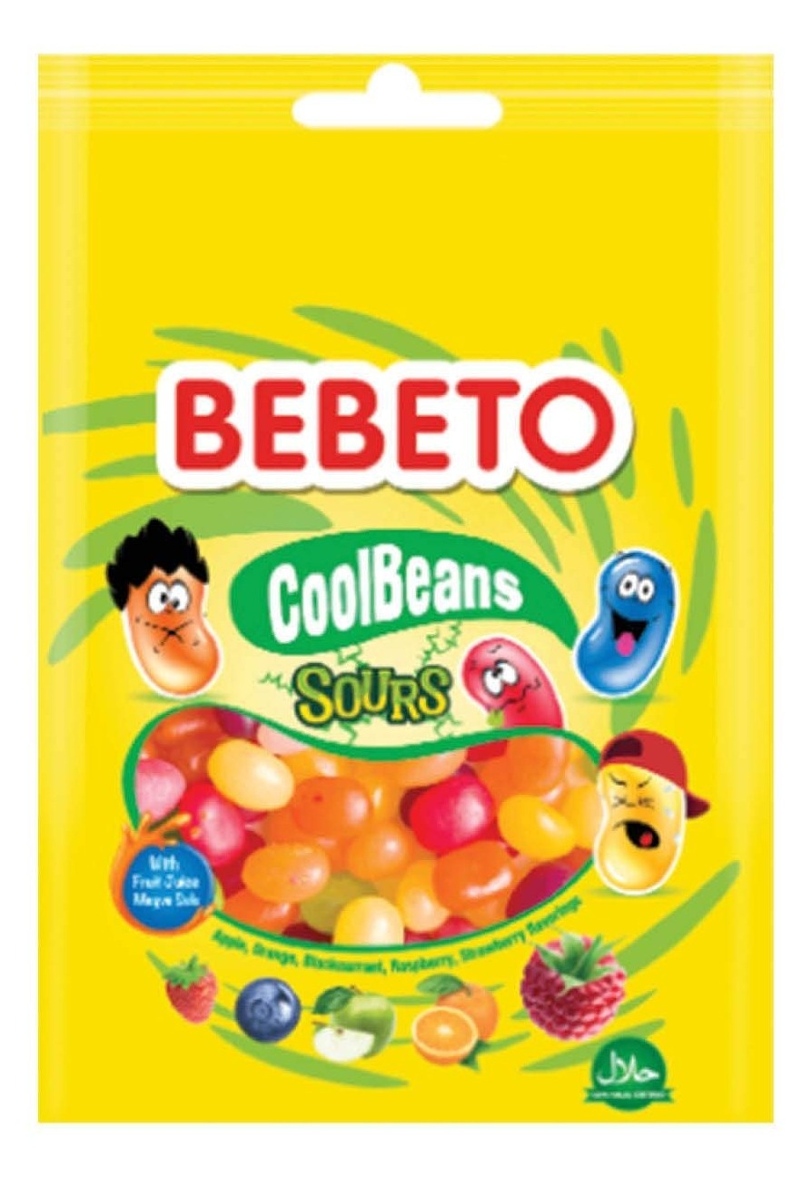 Gumene bombone BEBETO cool beans sour mix 60g - Cene i Akcije