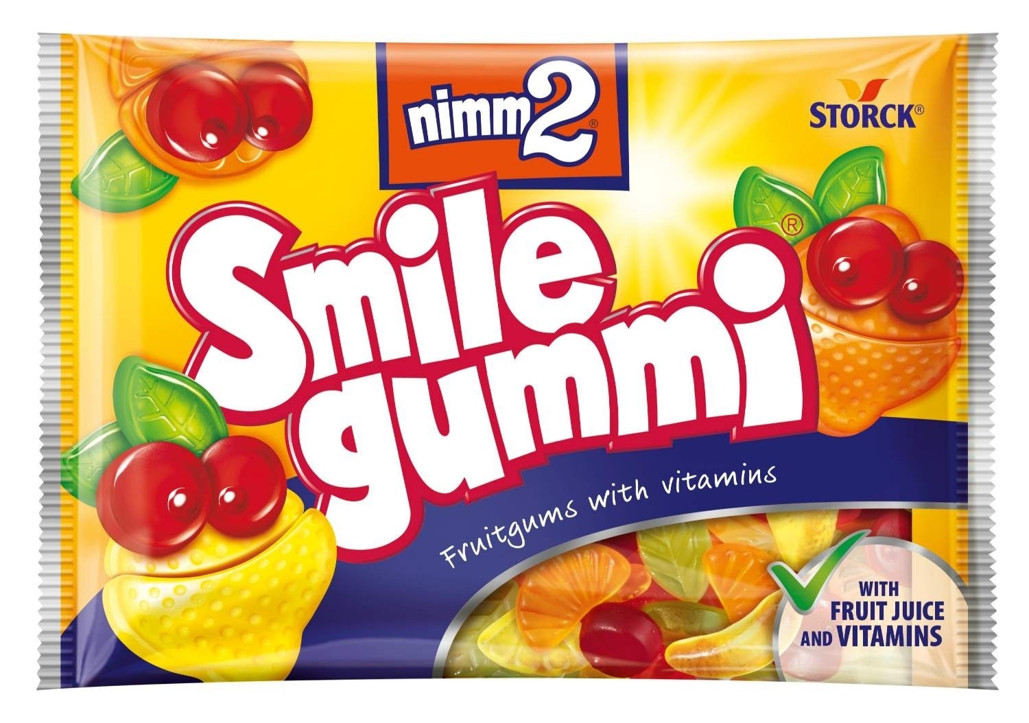 Gumene bombone STORCK Nimm2 smile gummy 100g - Cenoteka
