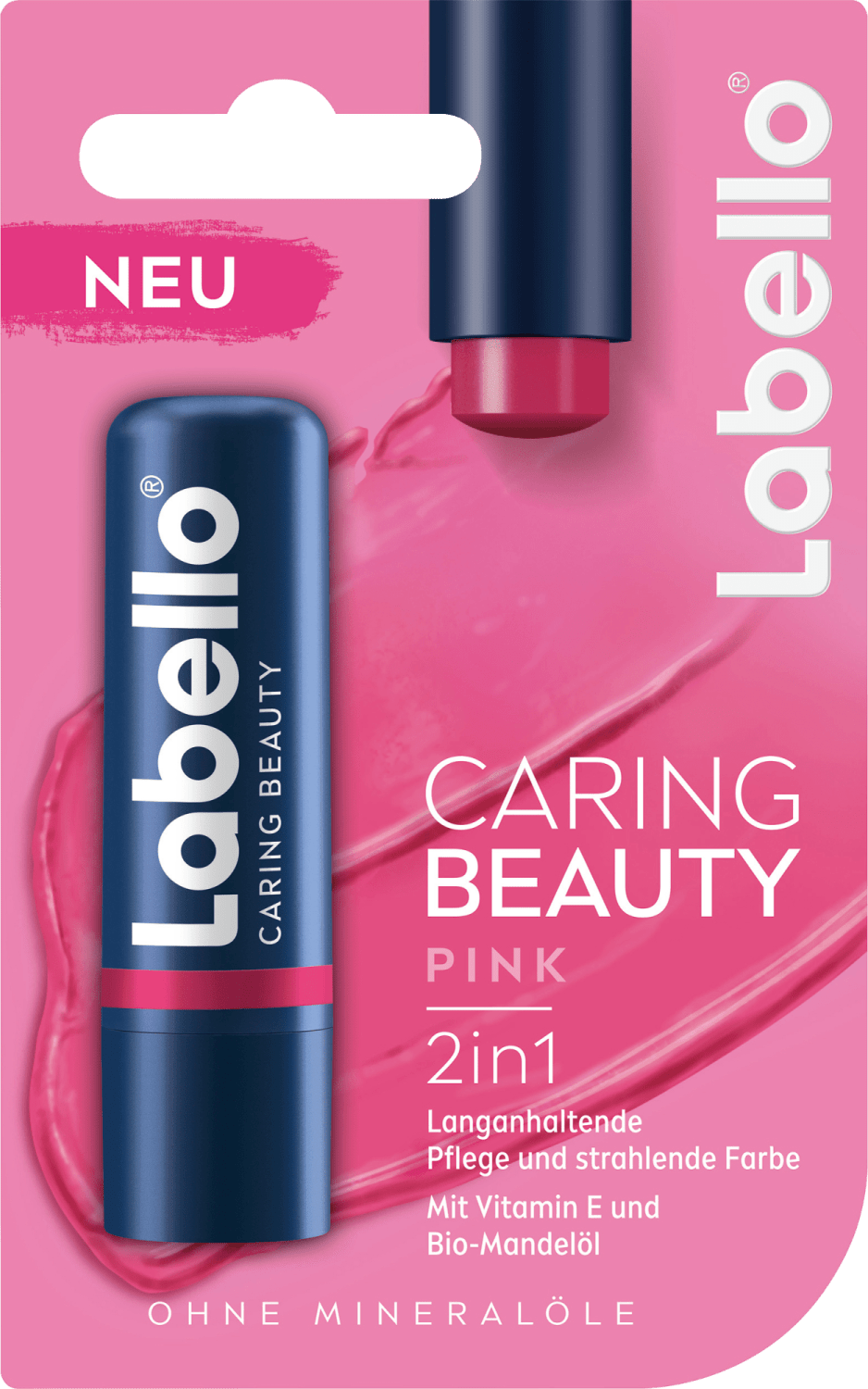 LABELLO caring beauty pink 5,5g - Cenoteka
