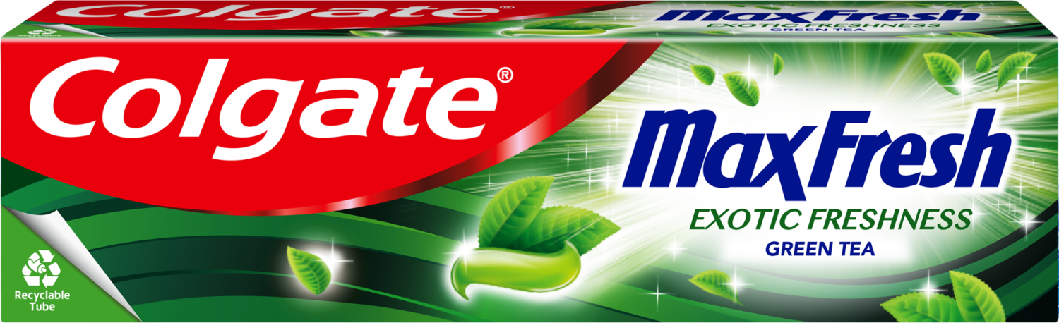 Pasta za zube COLGATE max fresh exotic freshness green tea 75ml - Cenoteka