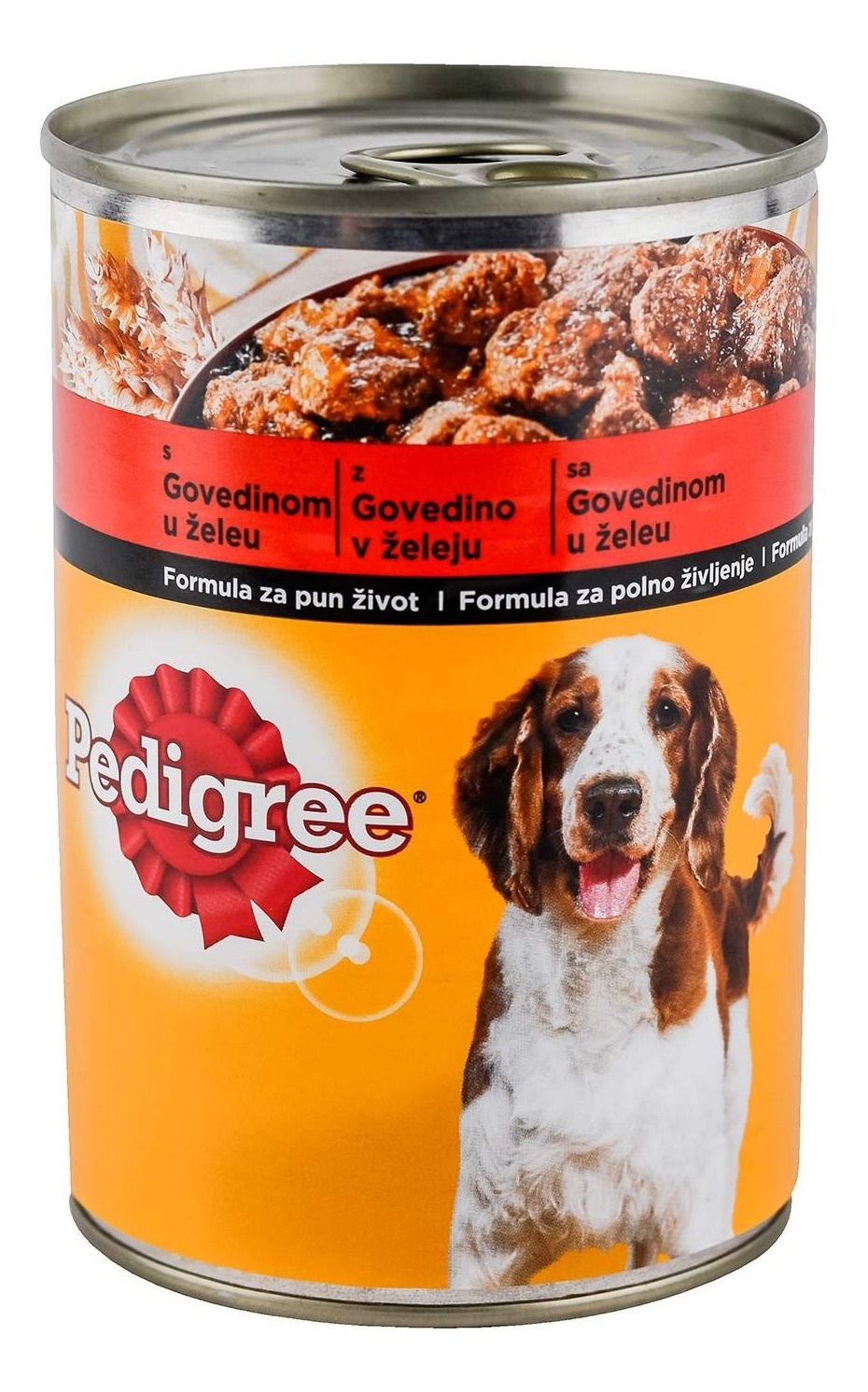 PEDIGREE hrana za pse adult govedina u želeu konzerva 400g - Cenoteka