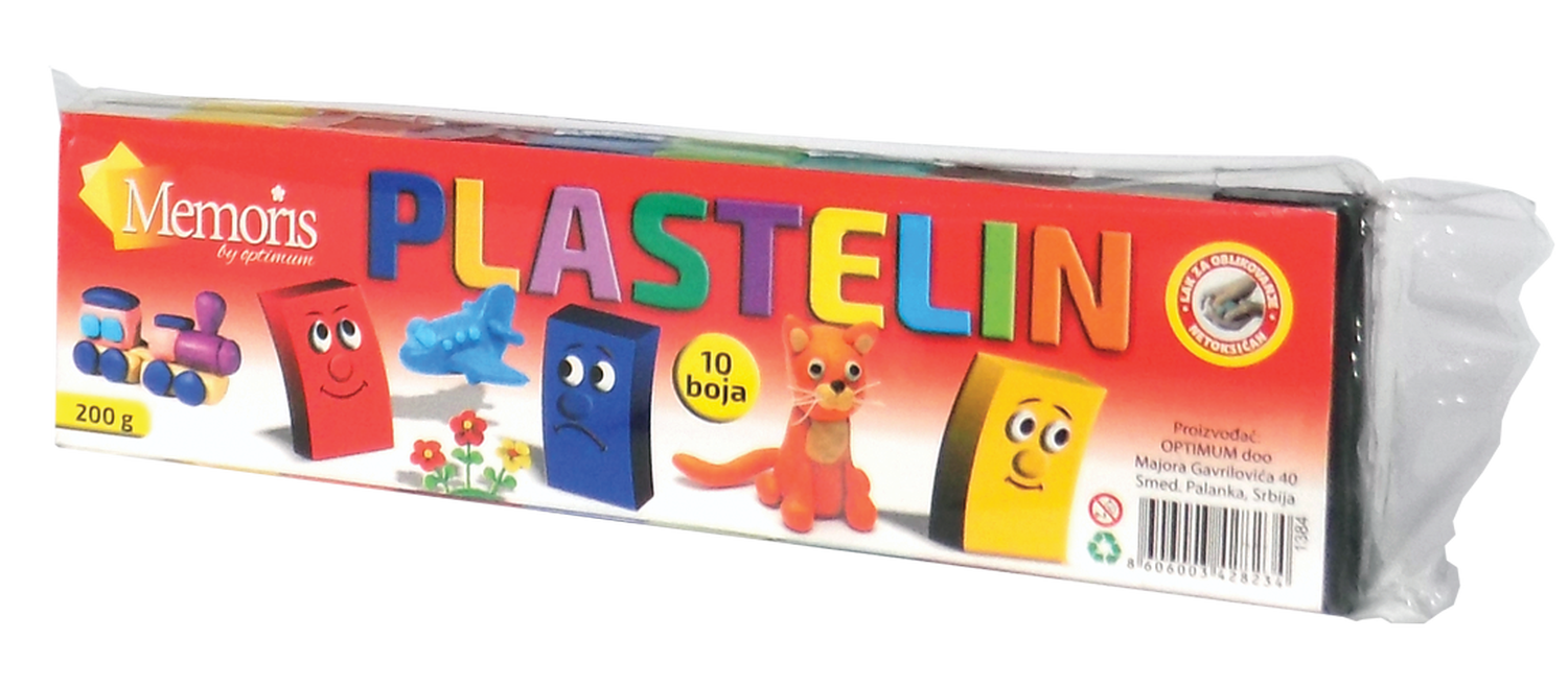 Plastelin OPTIMUM memoris 200g - Cenoteka